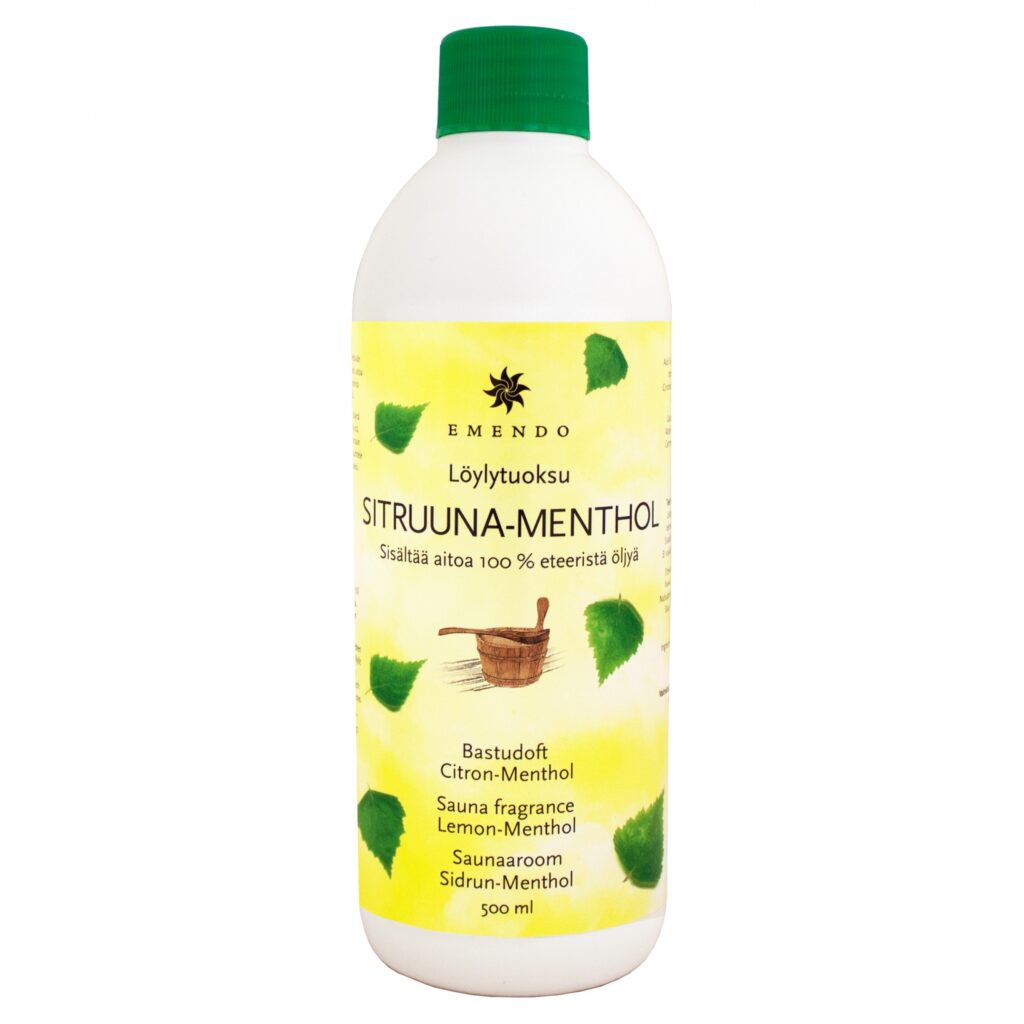 Sauna fragrance Lemon-Menthol 500 ml - Emendo